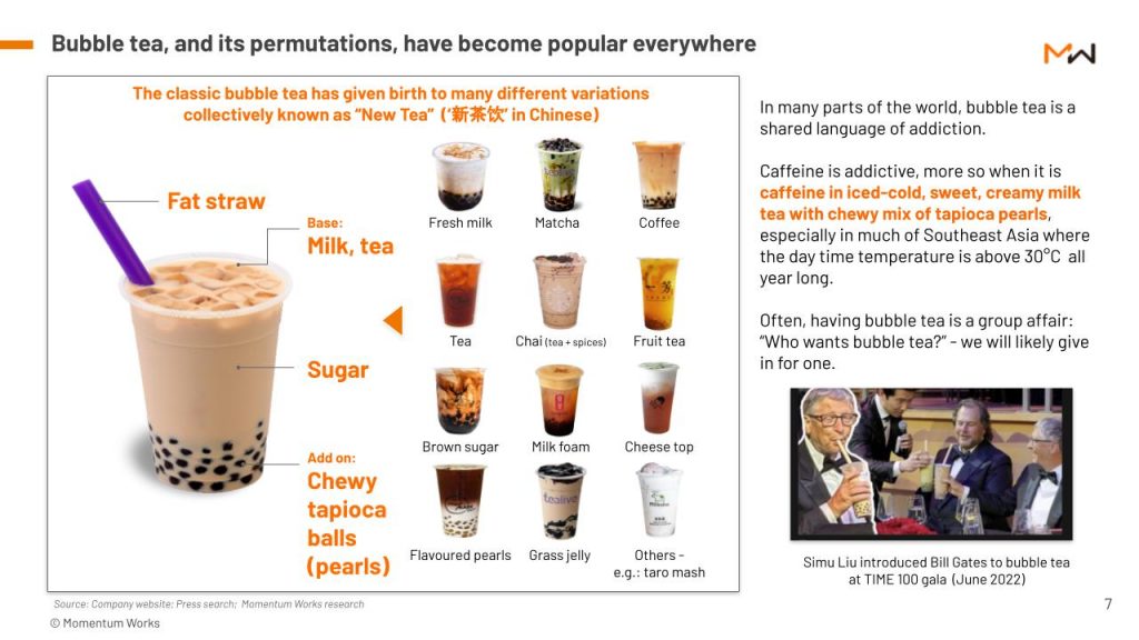 The evolution of bubble tea - The Low Down - Momentum Works